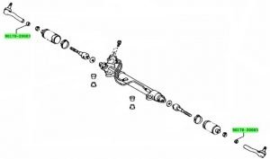 Rack and Pinion Nut Genuine 1995-2007 - Yota1 Performance, Inc.