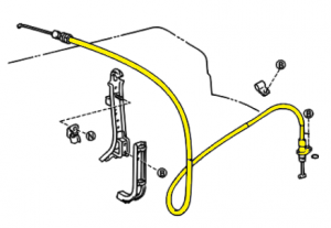 3RZ 2.7L Throttle Cable Assembly Genuine 1995-2000 - Yota1 Performance ...