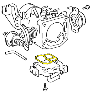 3RZ 2.7L Idle Air Control Gasket Genuine 1999-2000 - Yota1 Performance ...